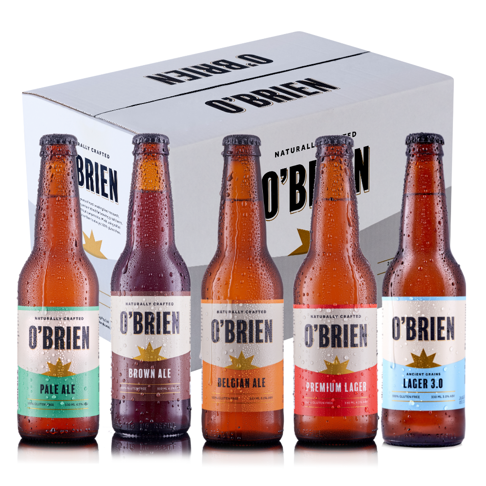 Mixed Case - 24 Bottles - O'Brien Beer